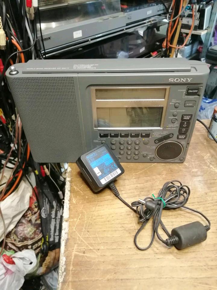 SONY ICF-SW77, Weltempfänger/Radio, guter Zustand!! – Ankauf & Verkauf ...